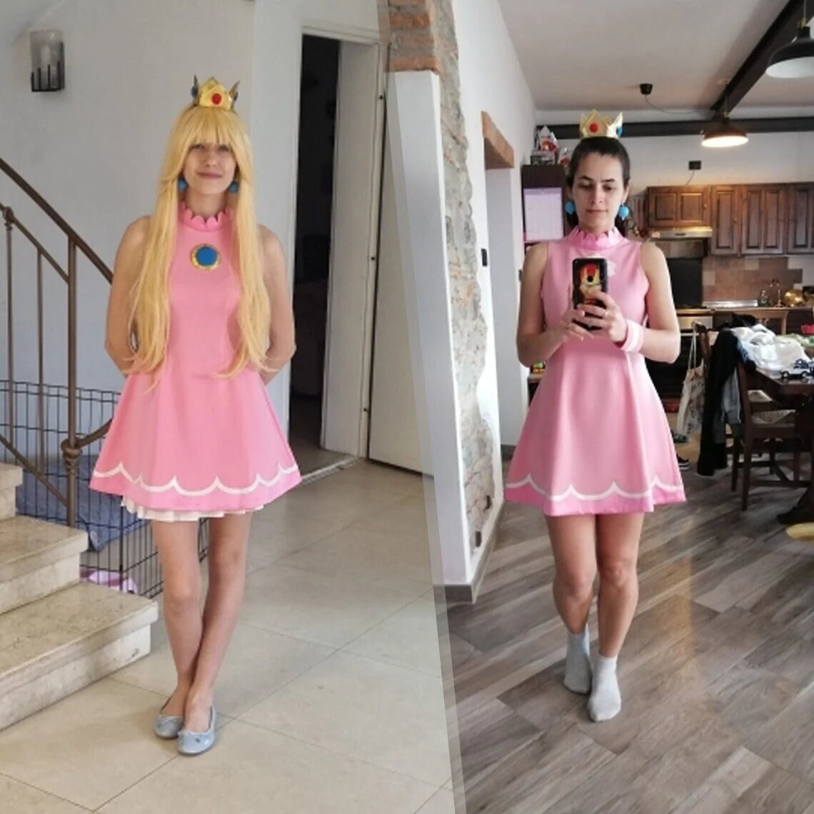 Princess Peach Tennis Costume