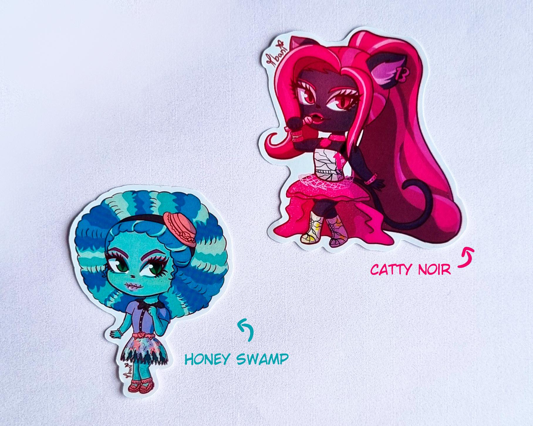 Monster High G1 Clawdeen, Draculaura, Frankie Stein, Lagoona, Abbey ...