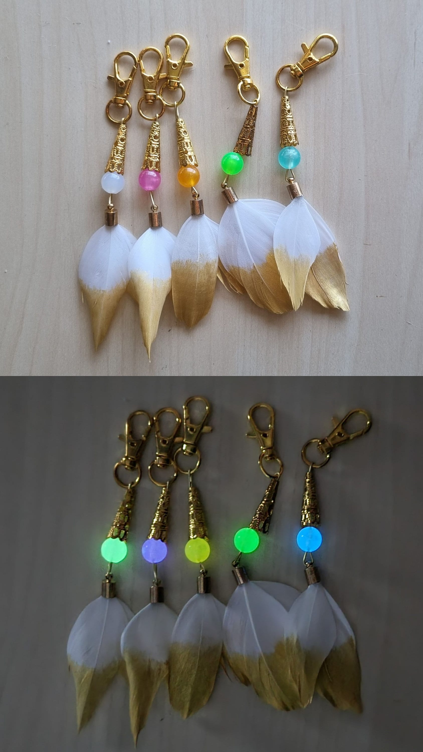 Genshin Impact Male Traveler Aether Glow in the Dark Inspired Earring ...