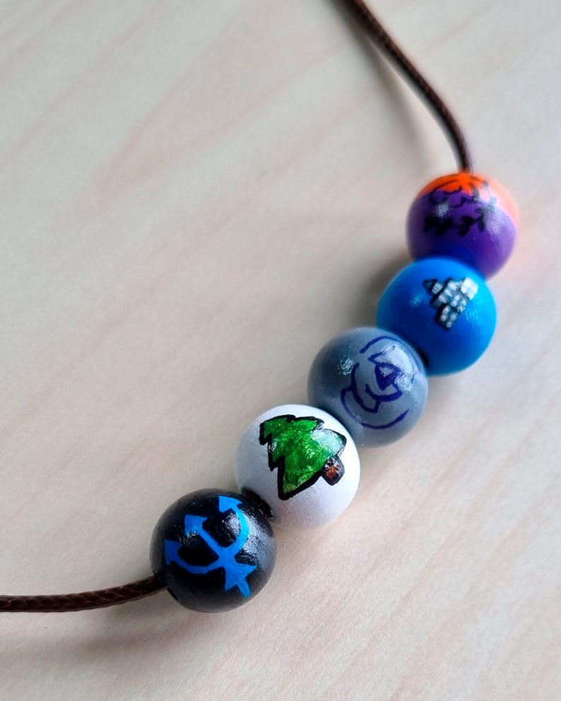 Camp Half Blood Percy Jackson Bead Necklace - Etsy