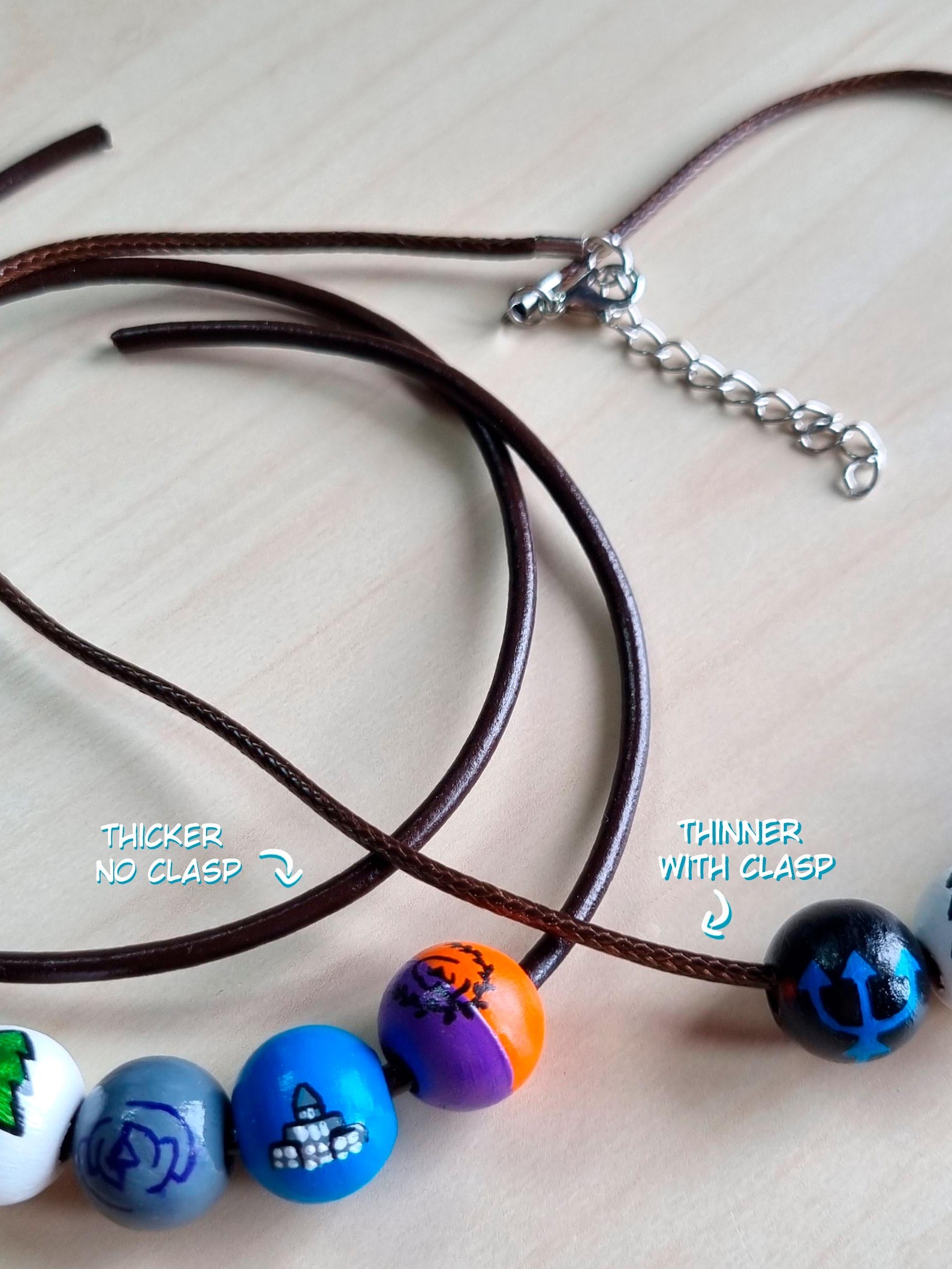 Camp Half Blood Percy Jackson Bead Necklace - Etsy