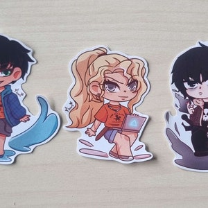Percy Jackson, Annabeth Chase and Nico Di Angelo Inspired Acrylic ...