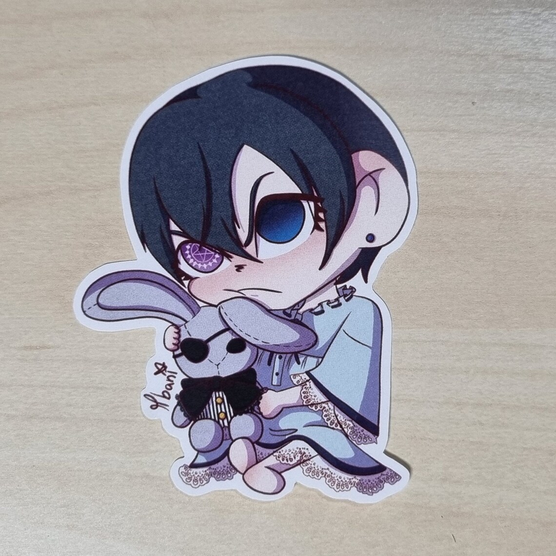 Kuroshitsuji Black Butler Ciel Phantomhive, Sebastian and Bitter Rabbit ...