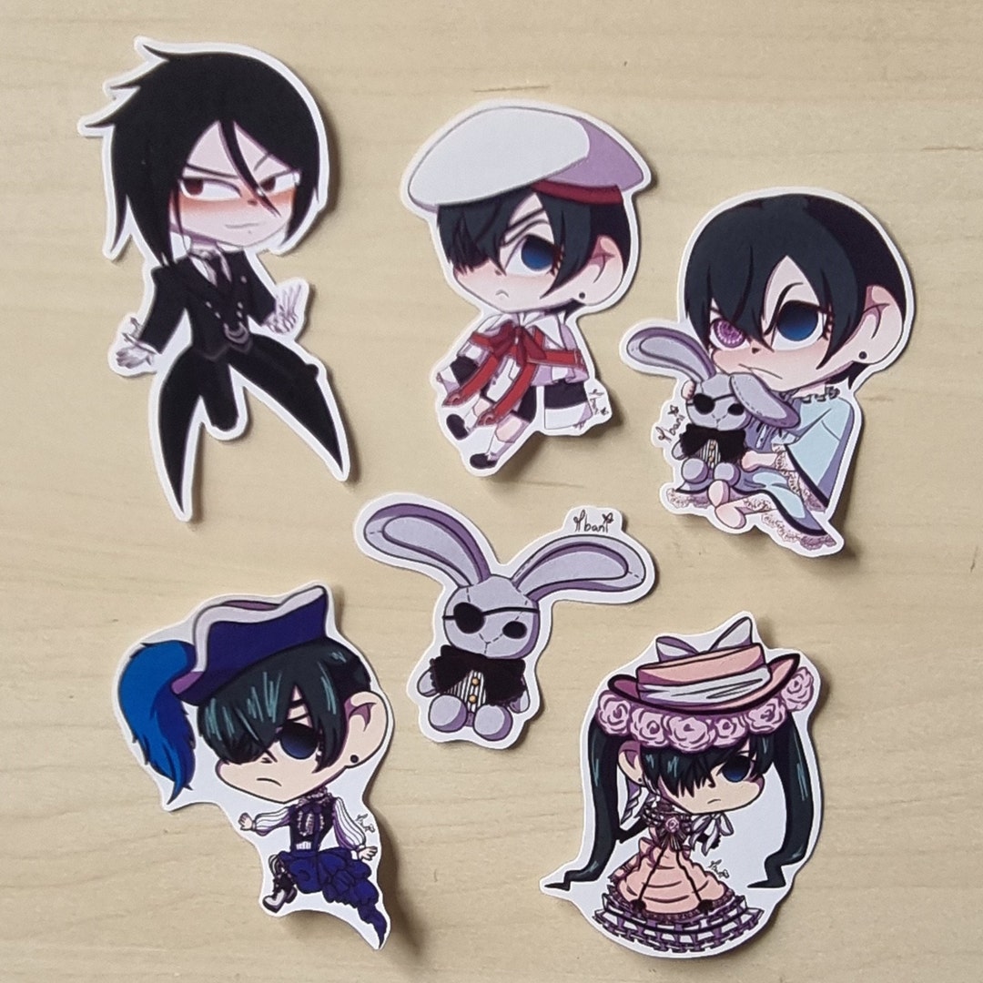 Kuroshitsuji Black Butler Ciel Phantomhive, Sebastian and Bitter Rabbit ...