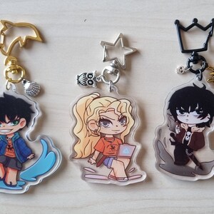 Percy Jackson, Annabeth Chase and Nico Di Angelo Inspired Acrylic ...
