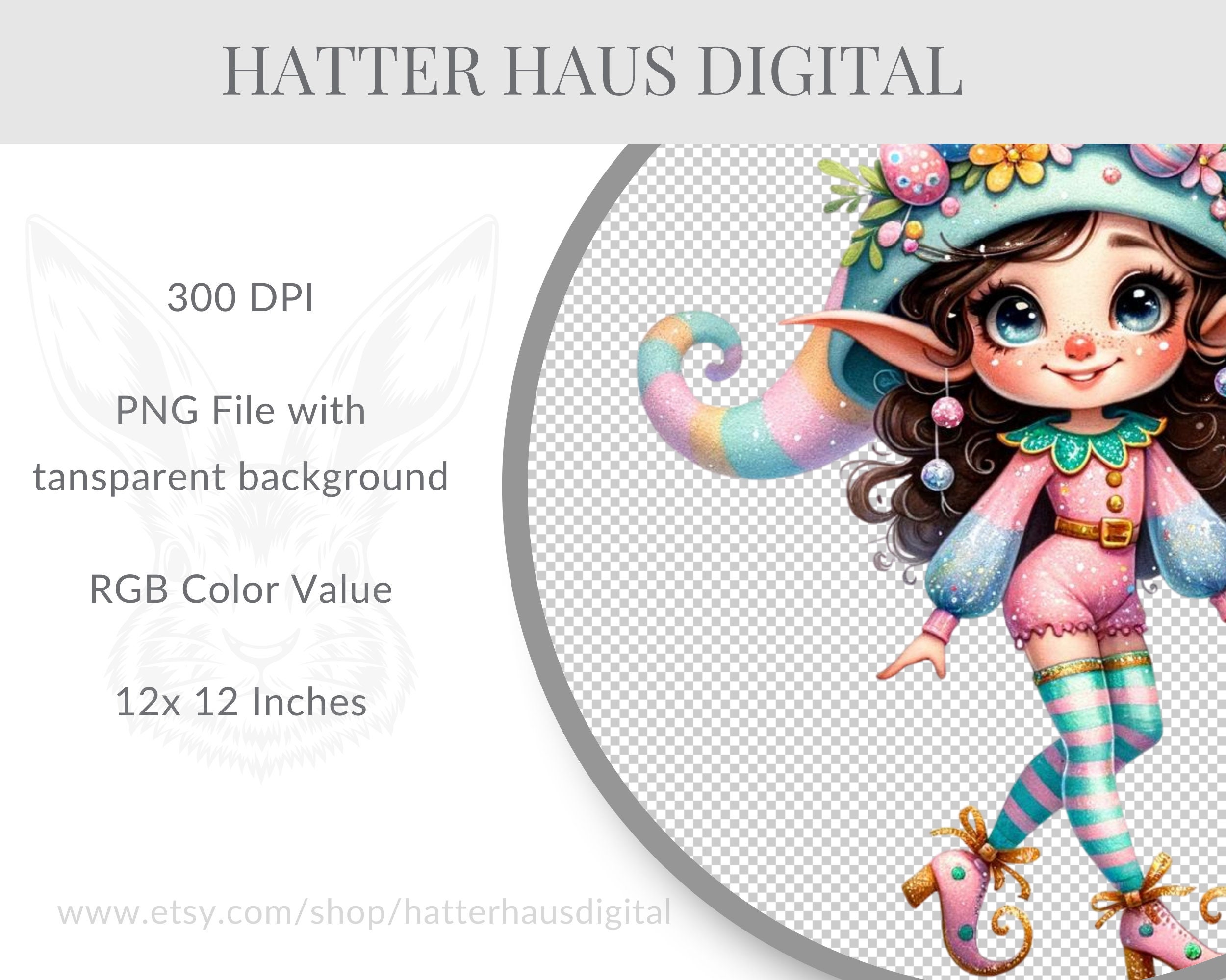 Easter Elf Clipart, Spring Gnome Png Graphics, Gnome Sublimation ...