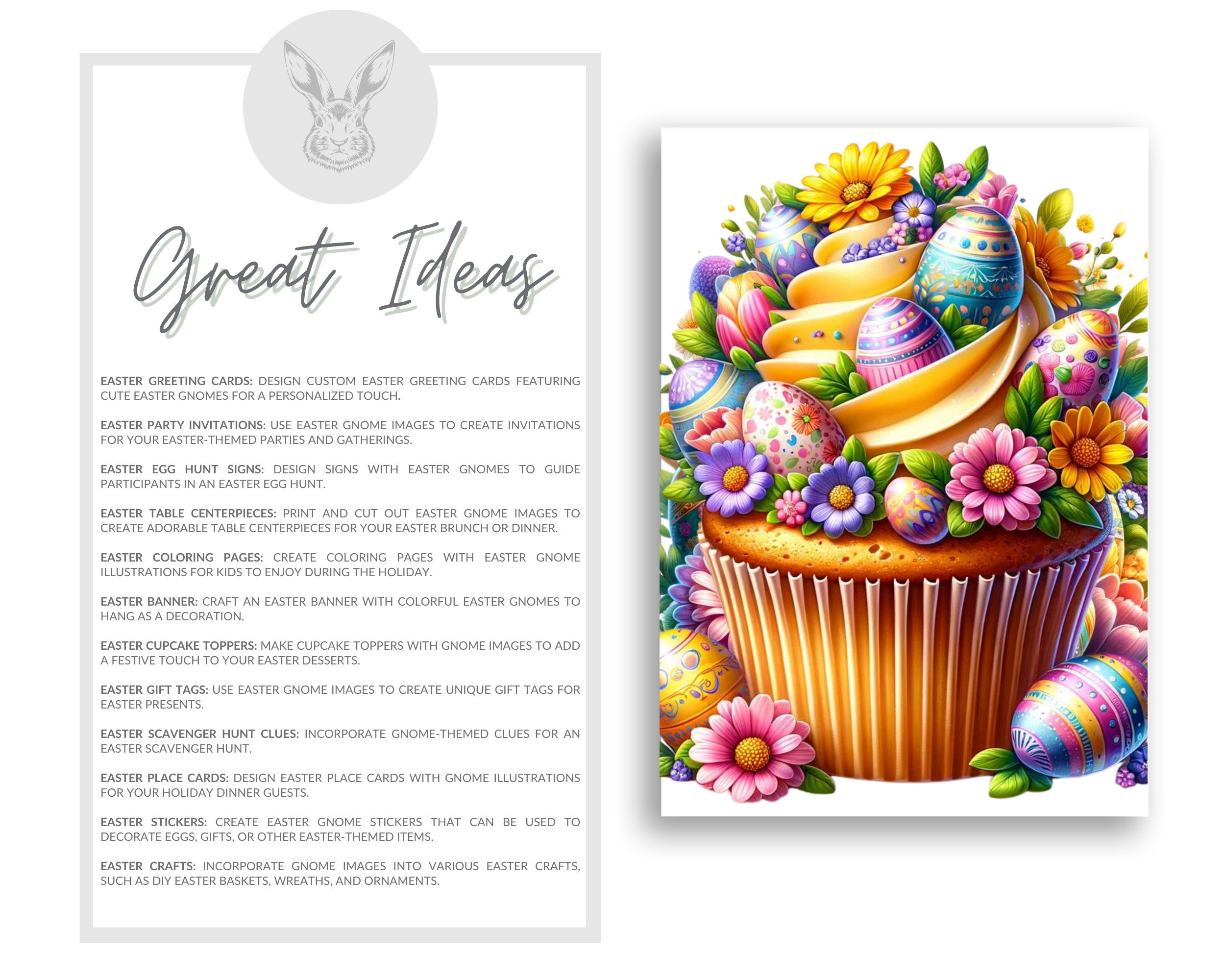 12 Easter Cupcakes Clipart Watercolor Cupcake Set Dessert Clipart Happy ...