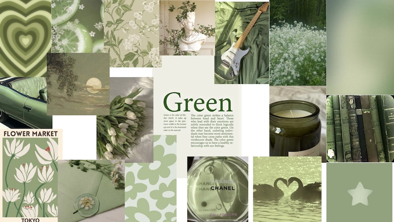 Sage Green Aesthetic Posters / Sage Green Posters / Green Aesthetic ...
