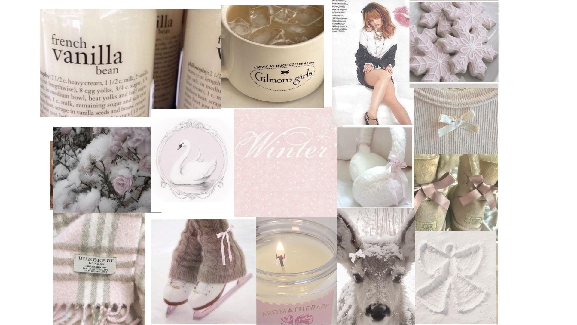 Coquette Aesthetic Poster Set / Gloomy Coquette Aesthetic / Dollette ...