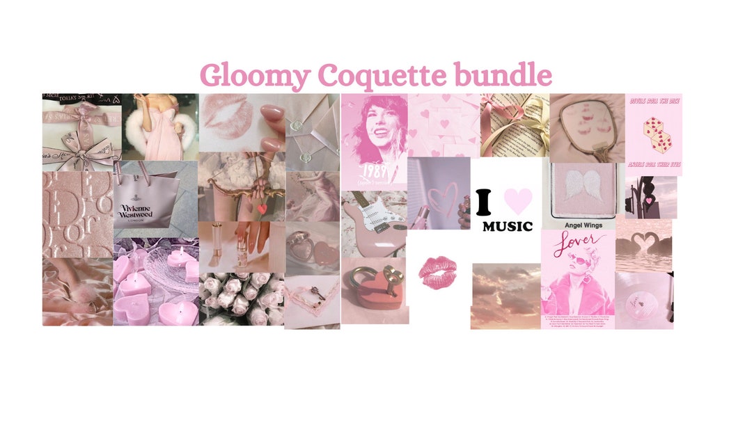 Coquette Poster Set of 30 / Coquette Poster / Coquette Bundle Poster ...