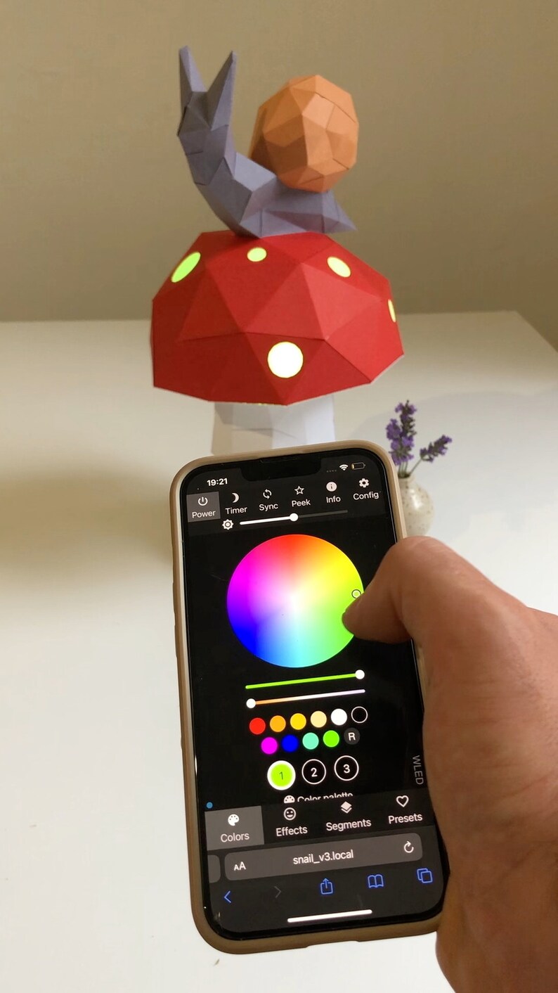 Lampe DIY Champignon Papercraft - Etsy