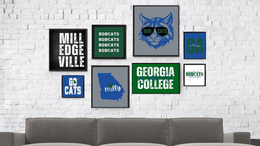GEORGIA COLLEGE SET of 20+ Prints Dorm Room Decor - Etsy
