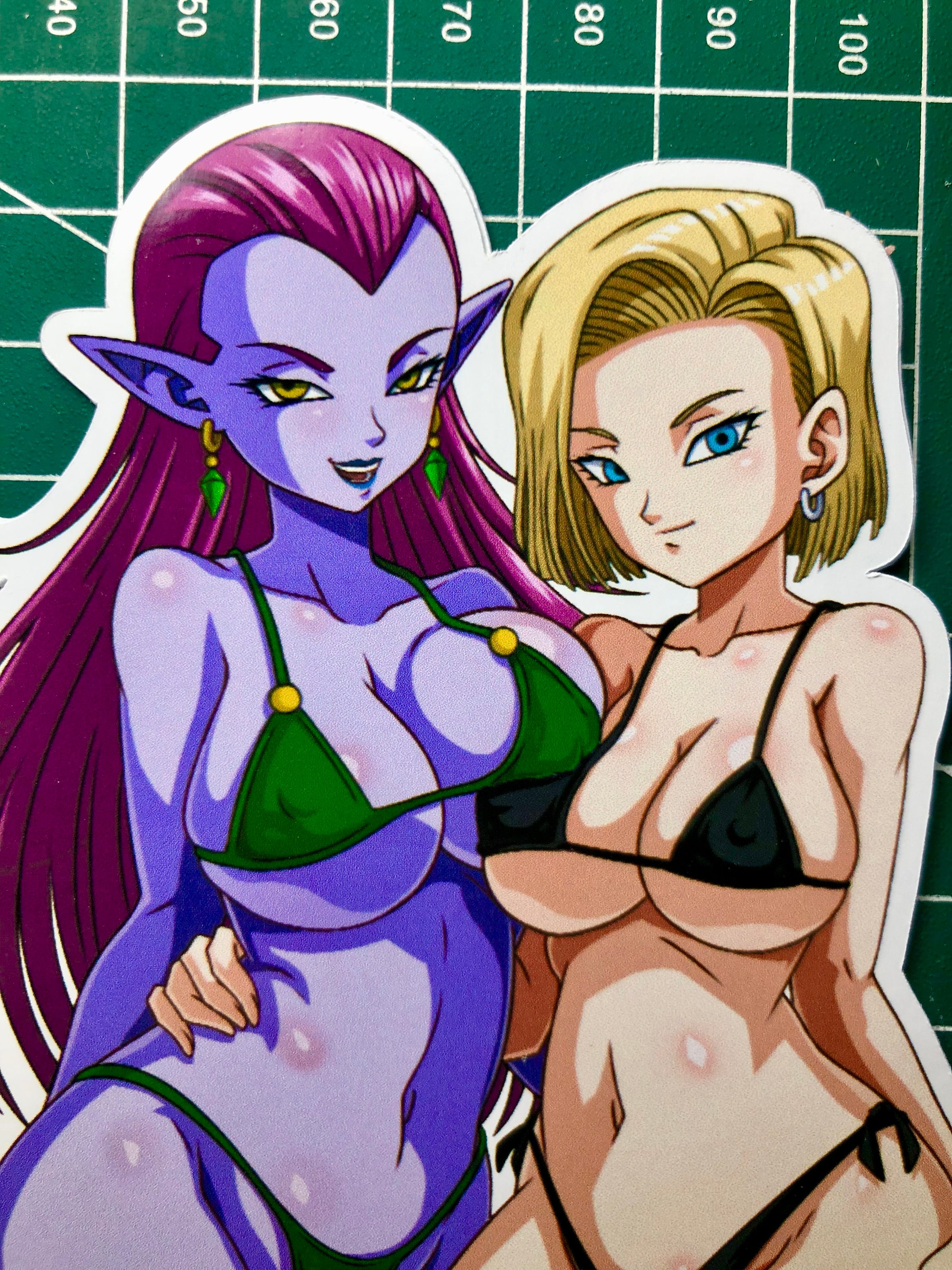 Cocotte X Android 18 Bikini Sticker - Etsy