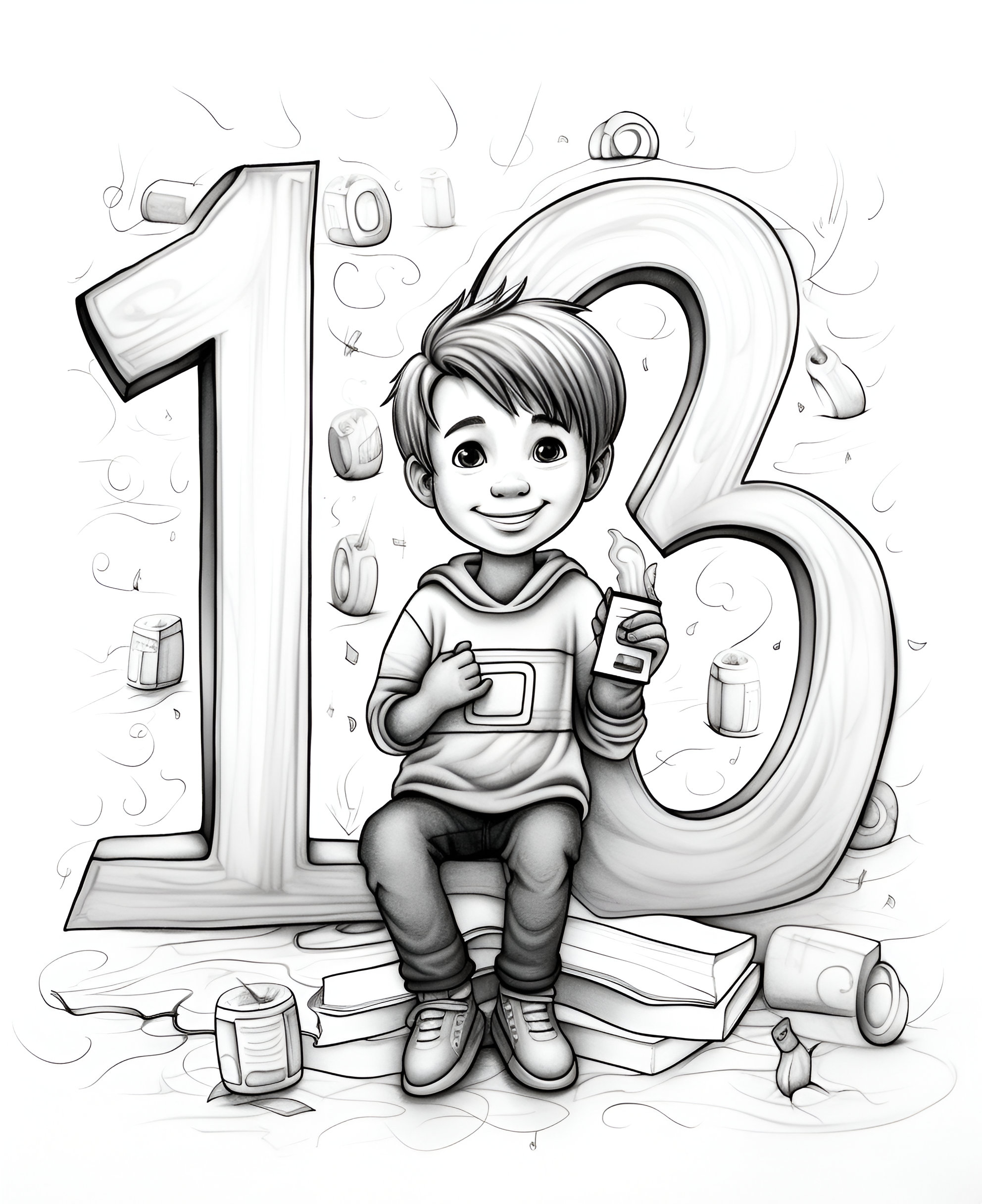 20 Back to School Coloring Pages Back-to-school Bonanza: 20 Interactive ...