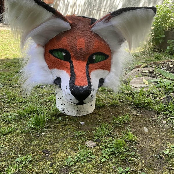 Therian Gear Mask Fox - Etsy