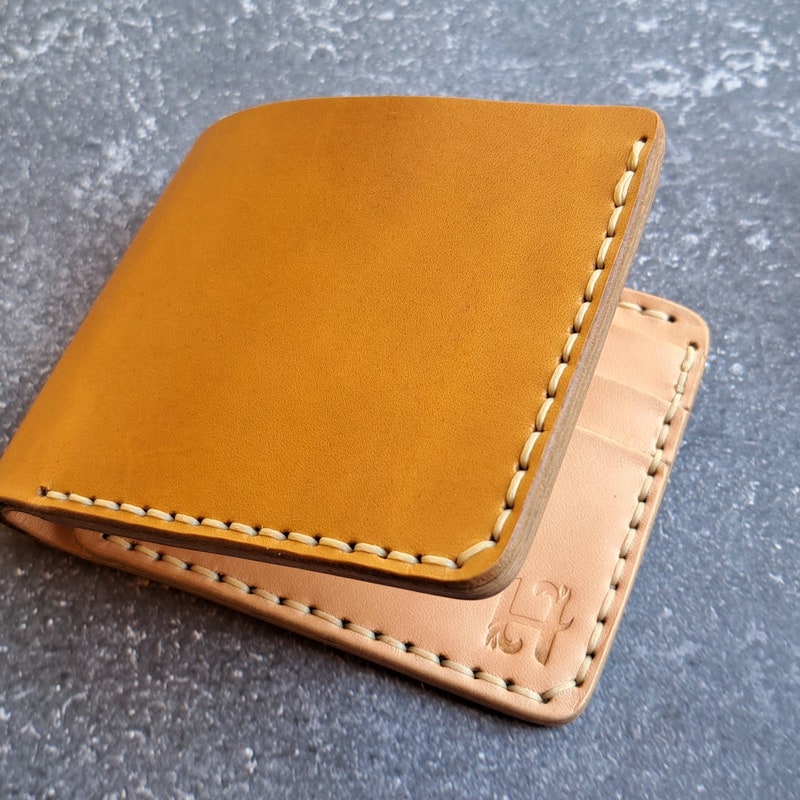 Veg Tan Wallet - Etsy UK