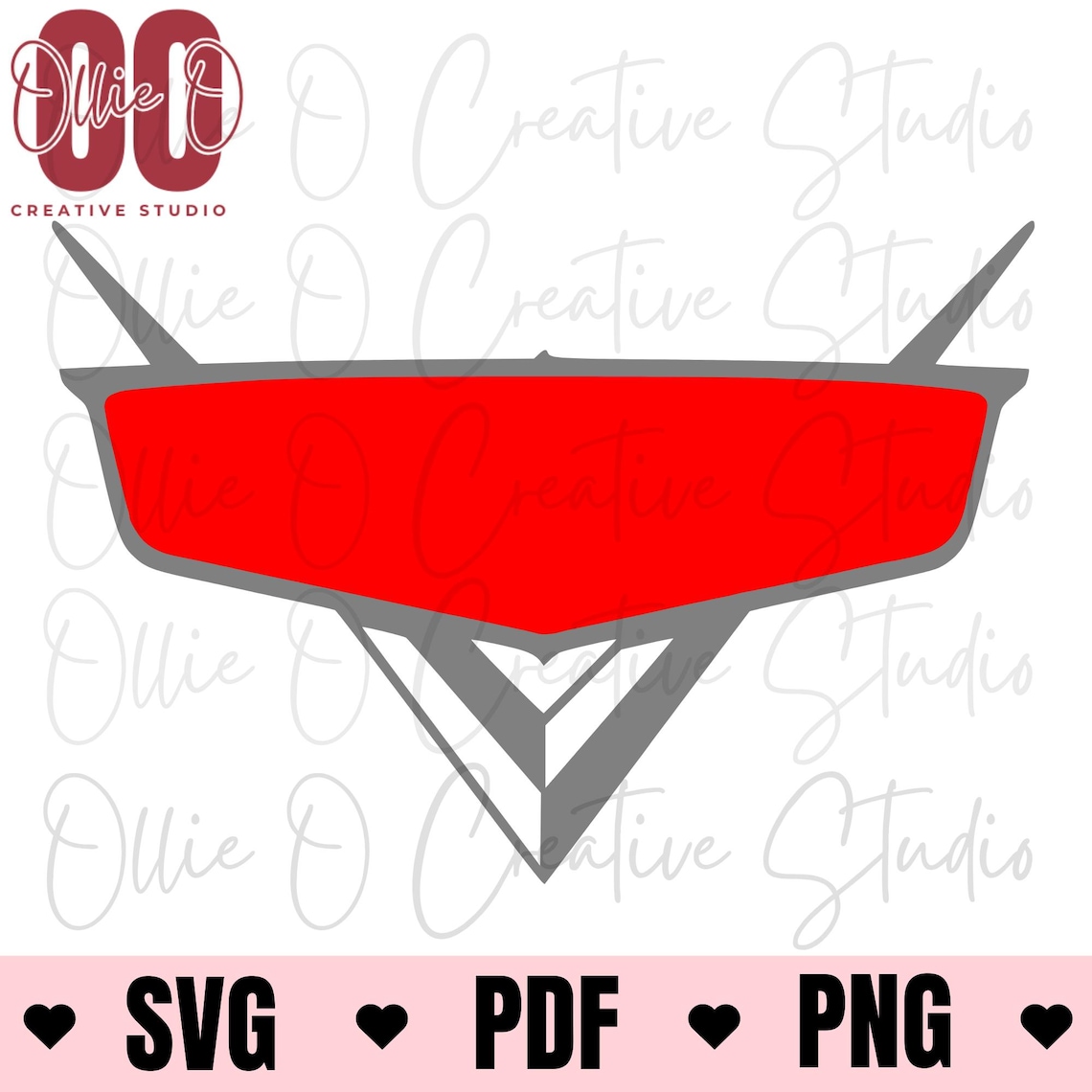 Cars Name Plaque SVG, Lightning Mcqueen Inspired Name Sign, Instant ...