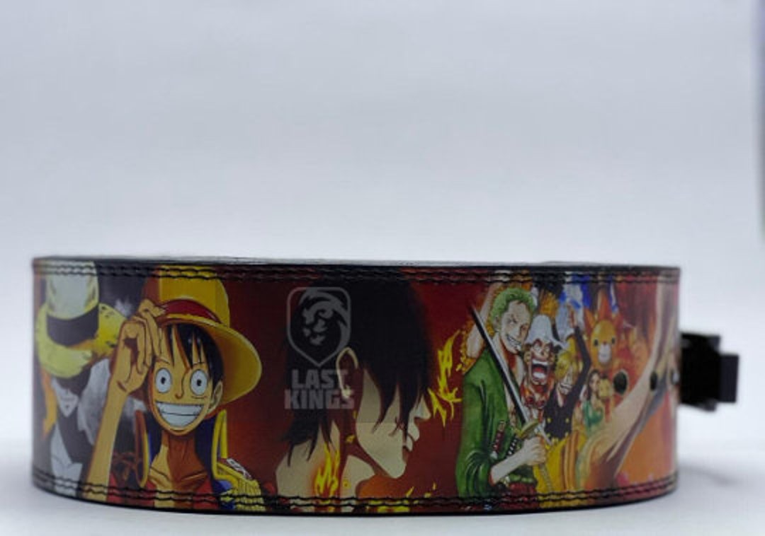 One Piece Powerlifting Anime Belt Qualityleather Belt - Etsy
