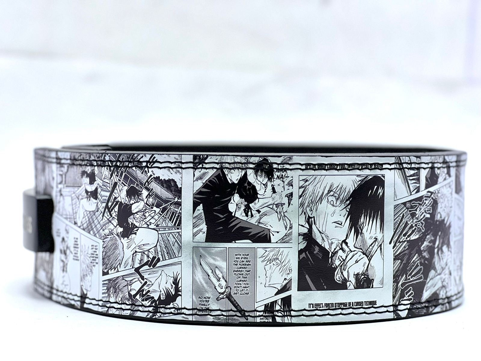 Jujutsu Kaisen Toji Lever Anime Belt Qualityleather Belt 4" Wide Heavy ...