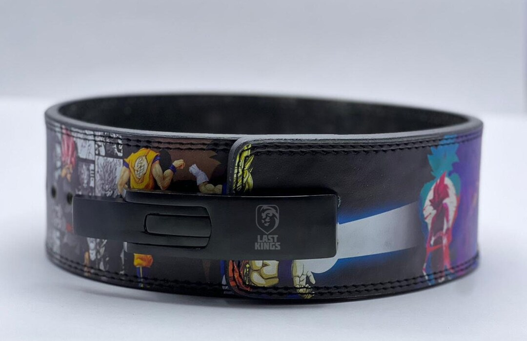 Goku Dragon Ball Z Powerlifting Anime Belt Qualityleather Belt - Etsy