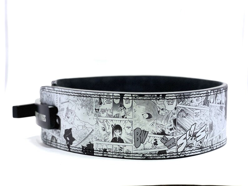 Inosuke Hashibira , Demon Slayer Powerlifting Anime Belt Qualityleather ...