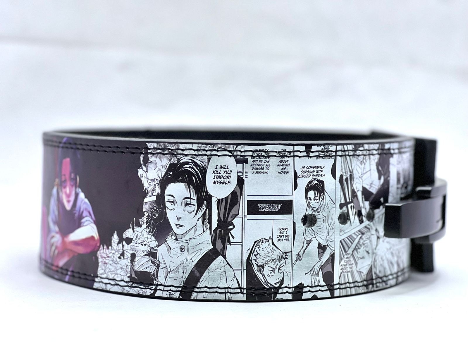 Jujutsu Kaisen Toji Lever Anime Belt Qualityleather Belt 4" Wide Heavy ...