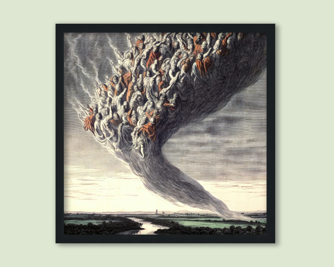 Rapture of the Chosen /// Moody Art Print, Gallery Wall, Boho ...