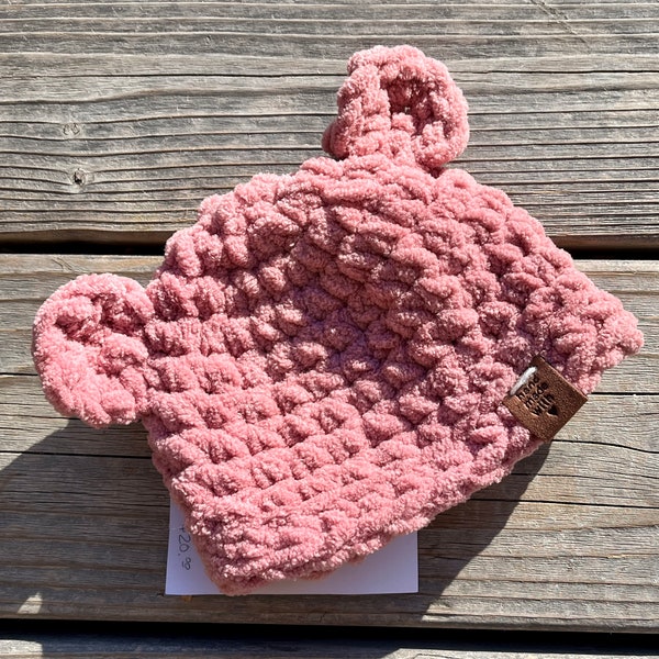 Chenille Baby Hat - Etsy