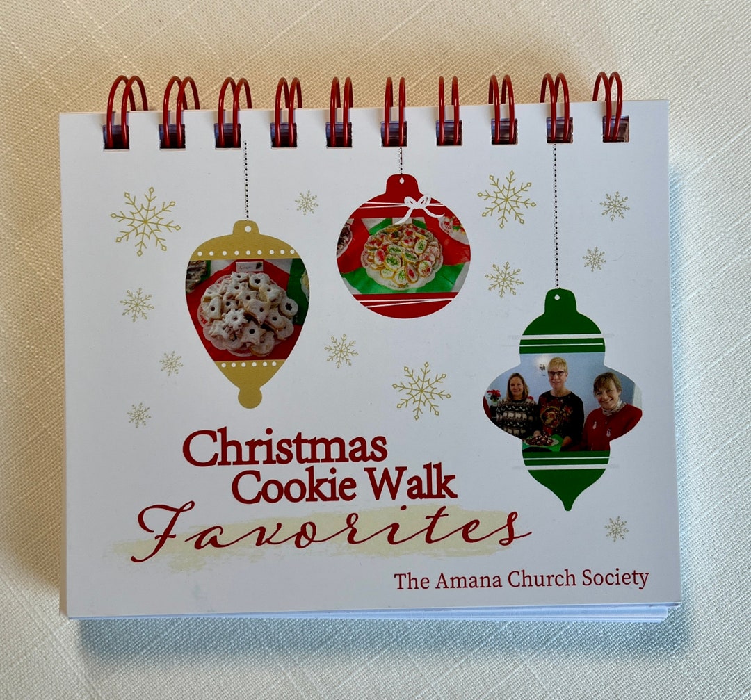 Christmas Cookie Walk Favorites Recipe Book; Favorite Amana Cookie ...