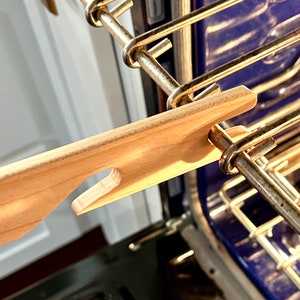 Wood Oven Rack Push/pull; No Burned Fingers; Handmade, Helps With ...