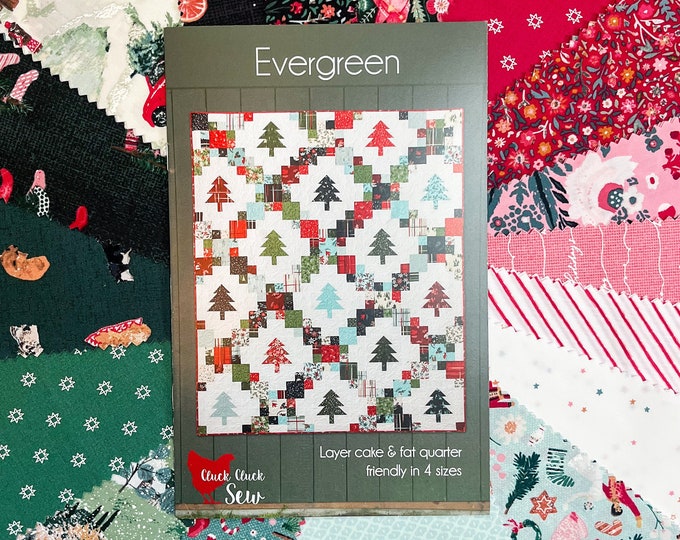 Evergreen Quilt Kit, Wintertale Fabric Collection, Christmas Quilt ...