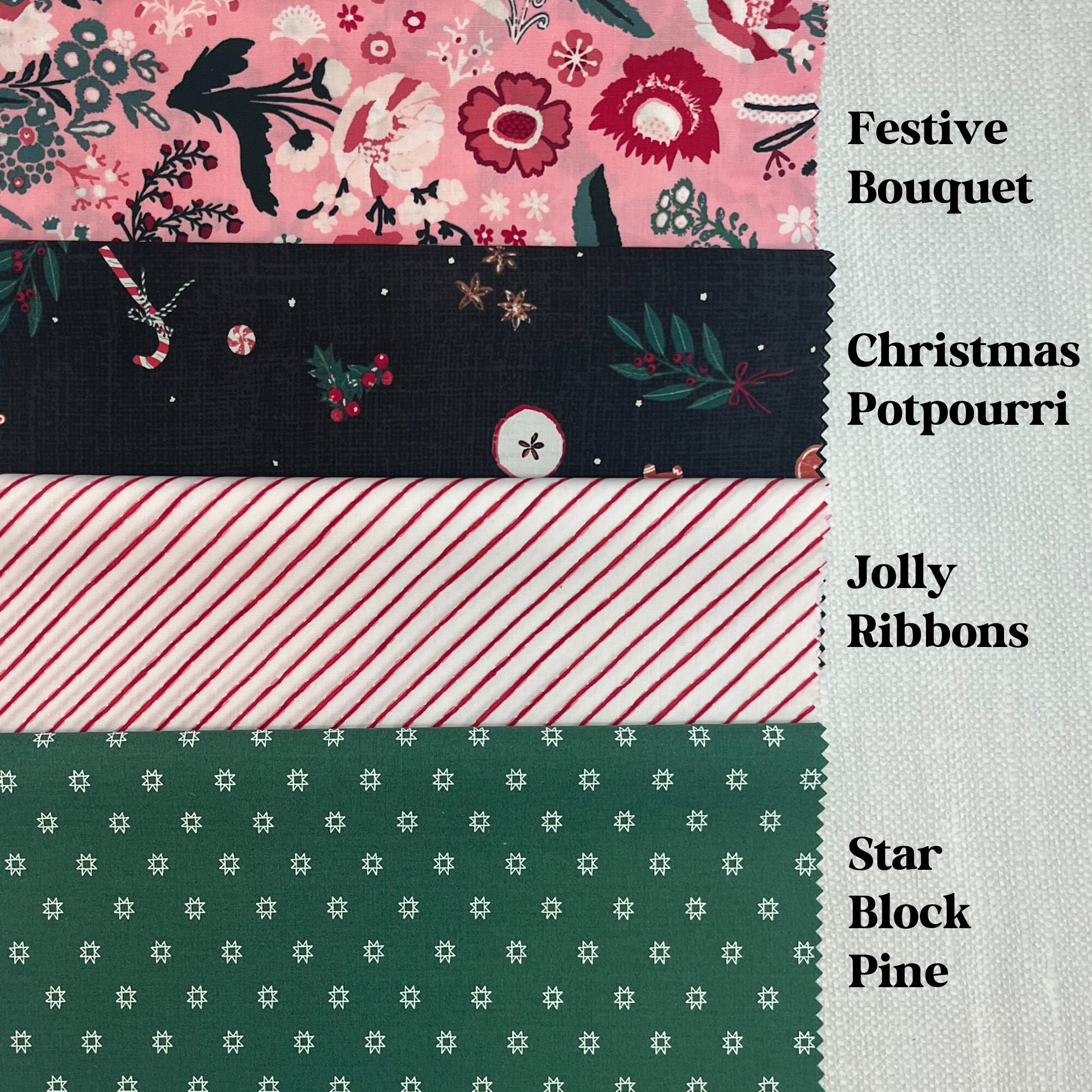 Evergreen Quilt Kit, Wintertale Fabric Collection, Christmas Quilt ...
