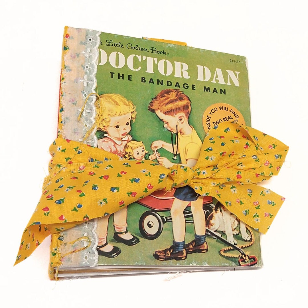 Dr. Dan the Band-aid Man Handmade Junk Journal; Smash Book, Glue Book ...
