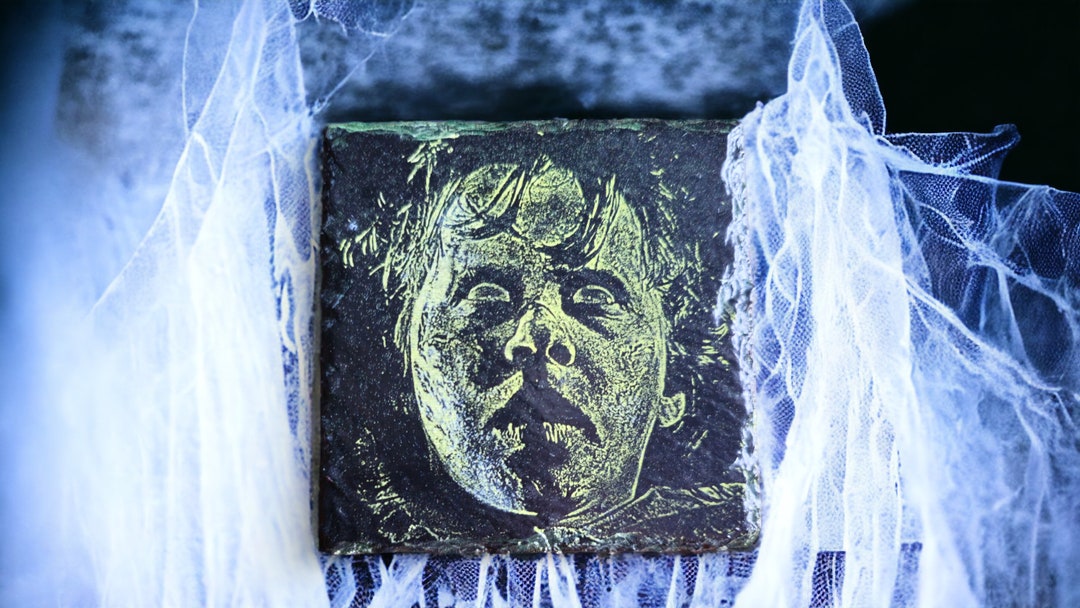 The Exorcist Regan Possessed Slate Coaster - Etsy