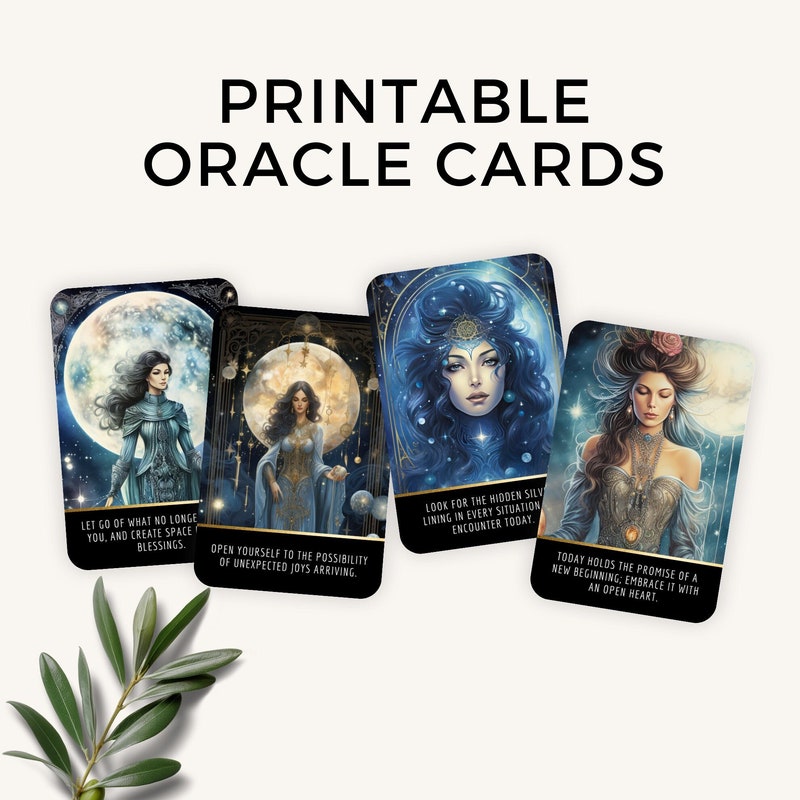 Oracle Cards - Etsy