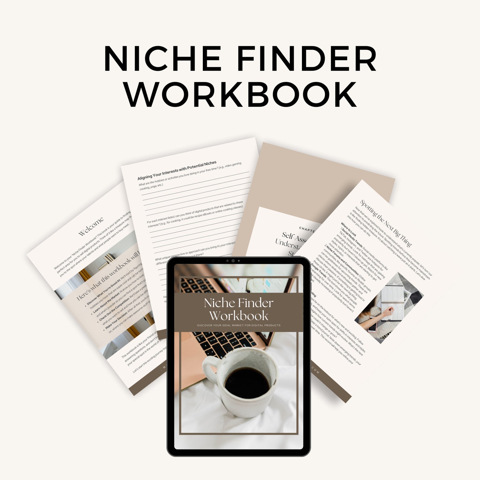 Niche Finder Workbook , Best Guide for New Etsy Sellers on How to Find ...