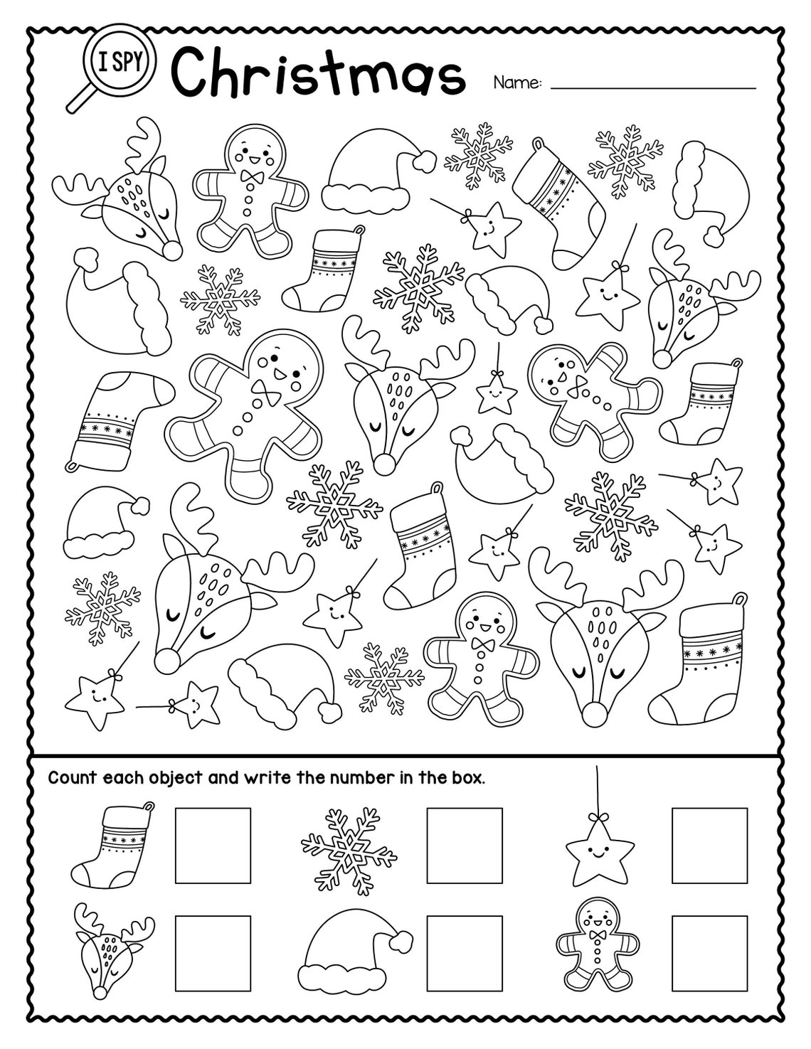 I Spy Christmas Activity Workbook, I Spy Christmas Activity Workbook ...