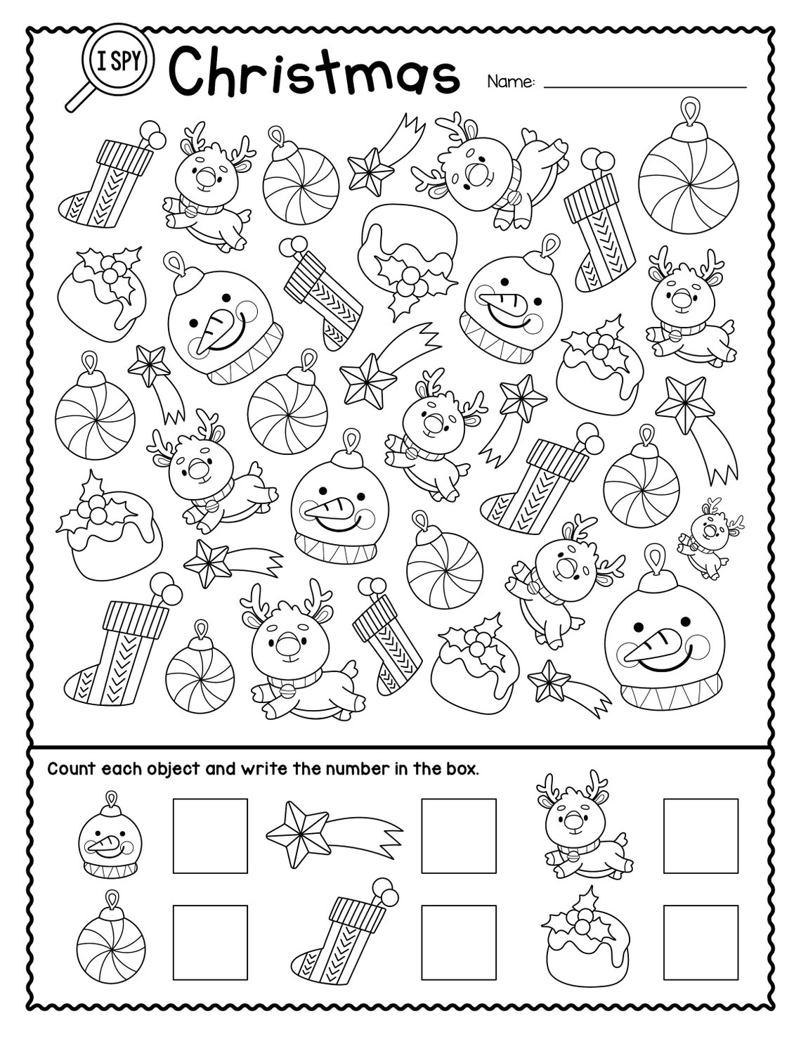 I Spy Christmas Activity Workbook, I Spy Christmas Activity Workbook ...