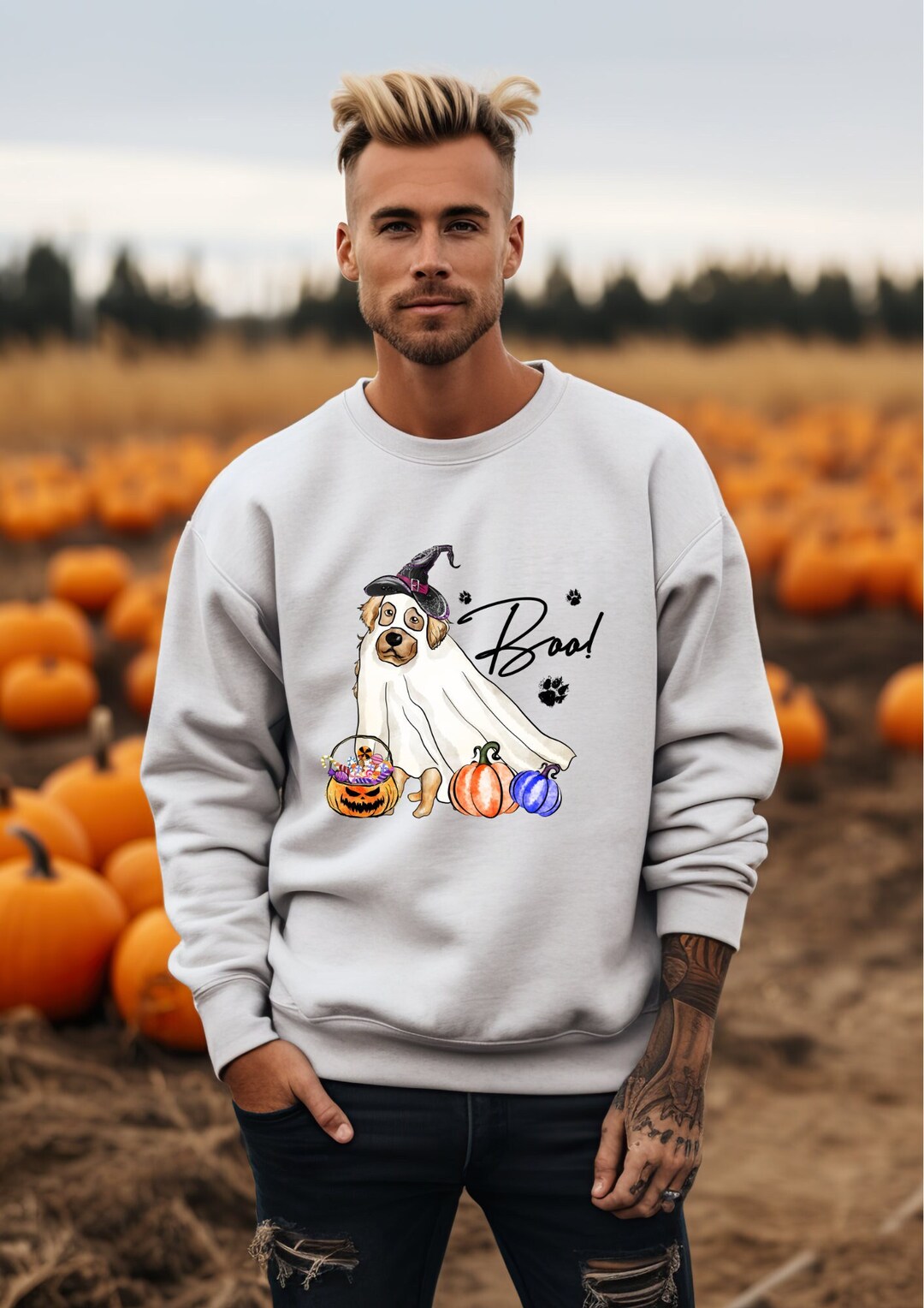 Pup Ghost Ghosts Got Nothing on Our Spooky-cute Dog Halloween - Etsy