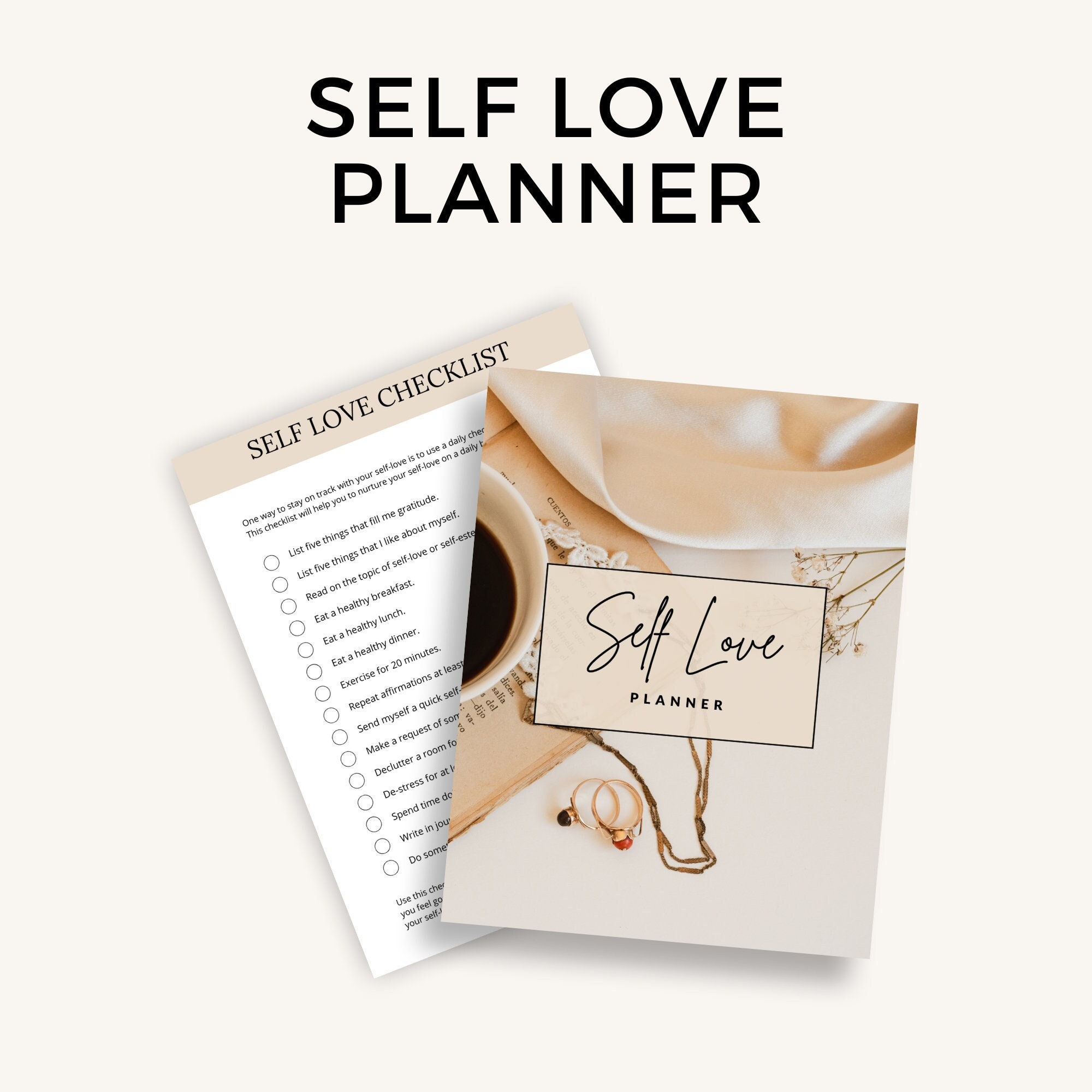 Self-love Planner: Cultivate a Happier, Healthier You, Gratitude ...