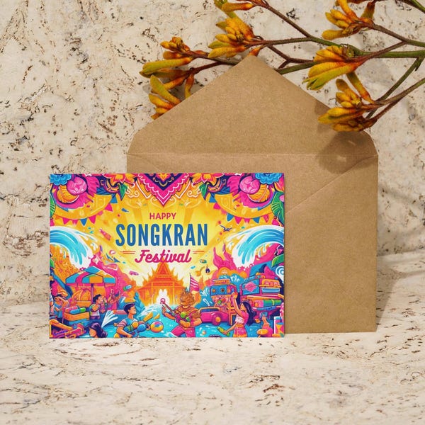 Khmer Greeting Cards - Etsy