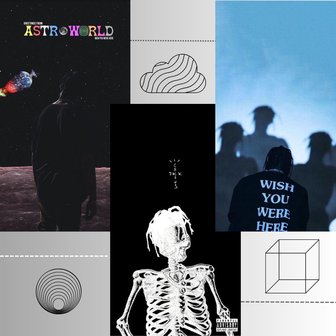 Travis Scott 3-in-1 Poster Set Ready to Print Digital Download 4K High ...