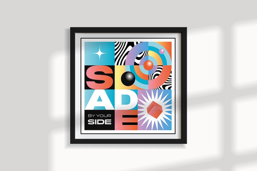 Sade Adu Poster, Music Wall Art, Playful Graphic, Jazz Poster, R&B ...