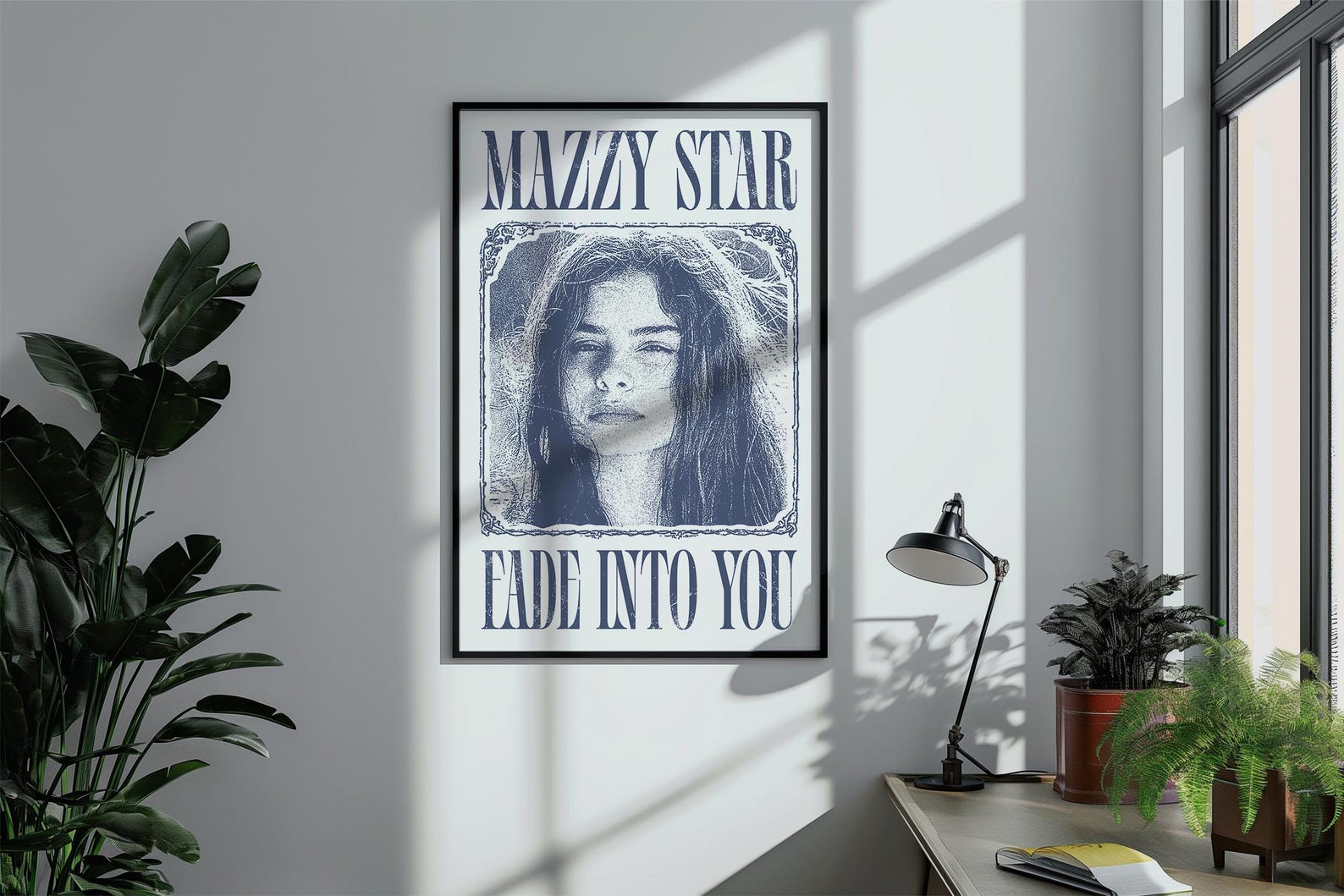 Mazzy Star Poster, Music Wall Art, Band Cover Graphic, Indiepop Poster ...