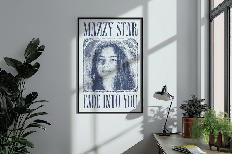 Mazzy Star Poster, Music Wall Art, Band Cover Graphic, Indiepop Poster ...