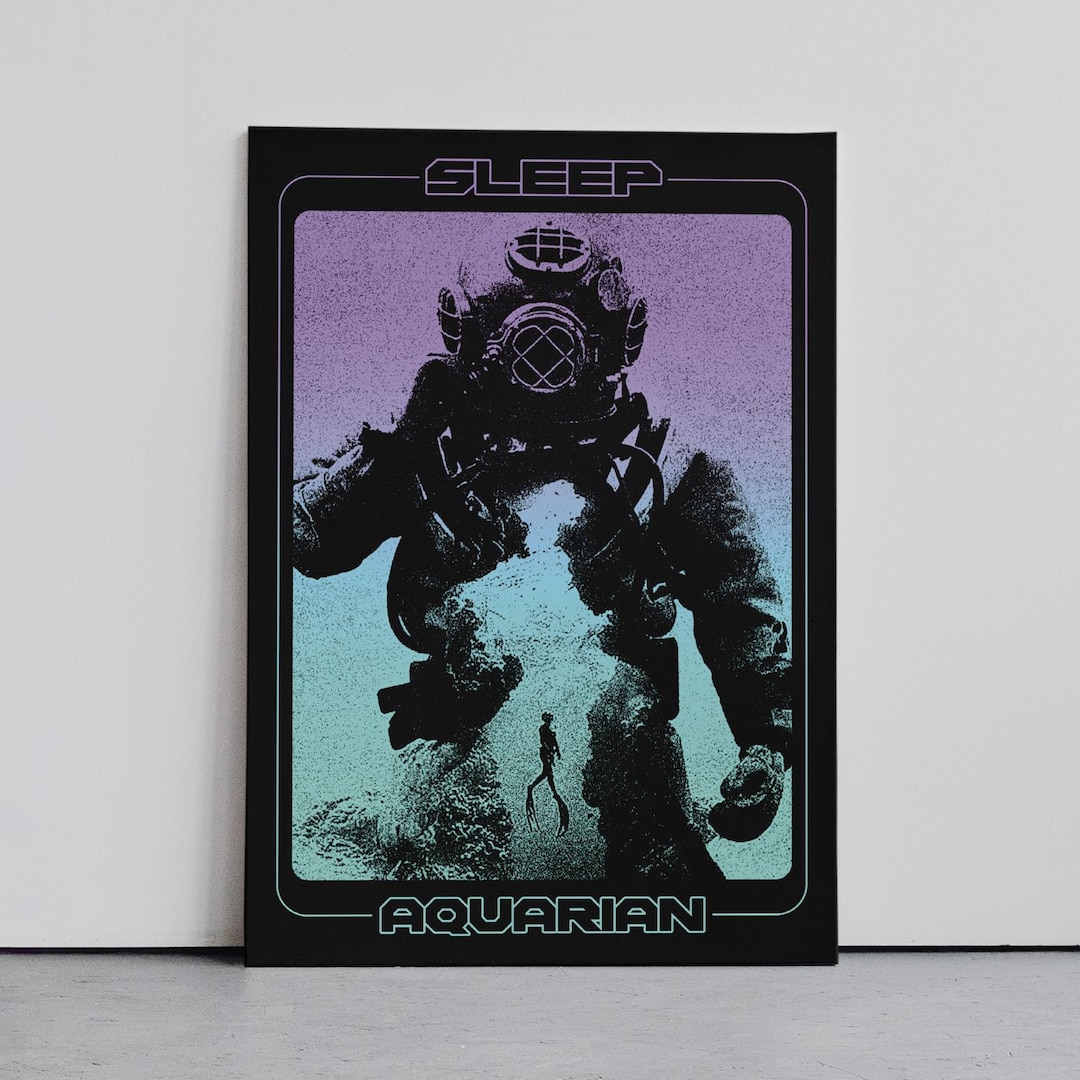 Sleep Band Fanart Poster, Music Wall Art, Stoner Rock Poster, Doom ...