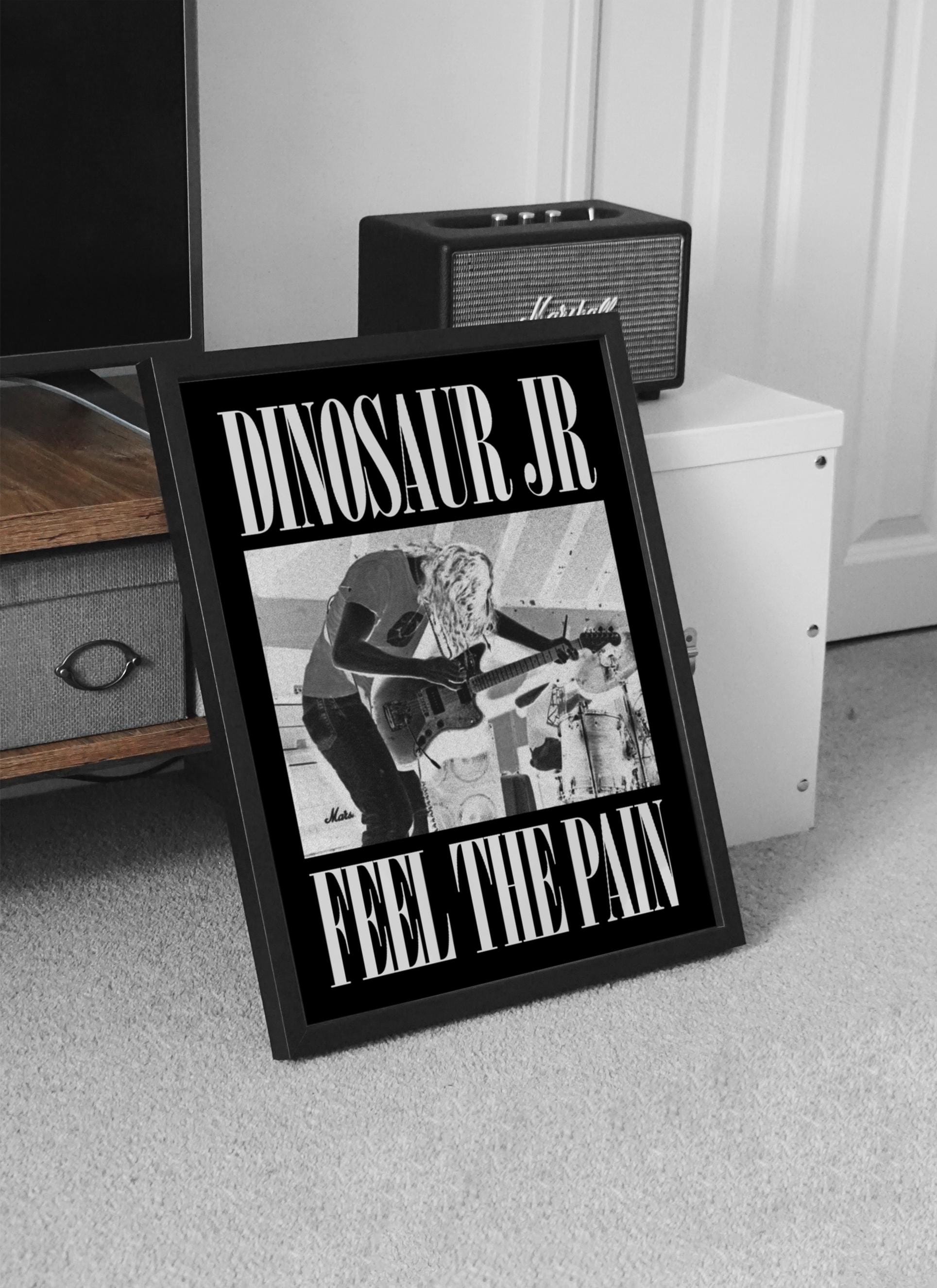 Dinosaur Jr Poster, Music Wall Art, Band Cover Graphic, Indierock ...