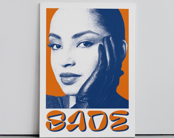 Sadé Print - A4 / A3 Digital Collage - Black Art - Etsy Canada