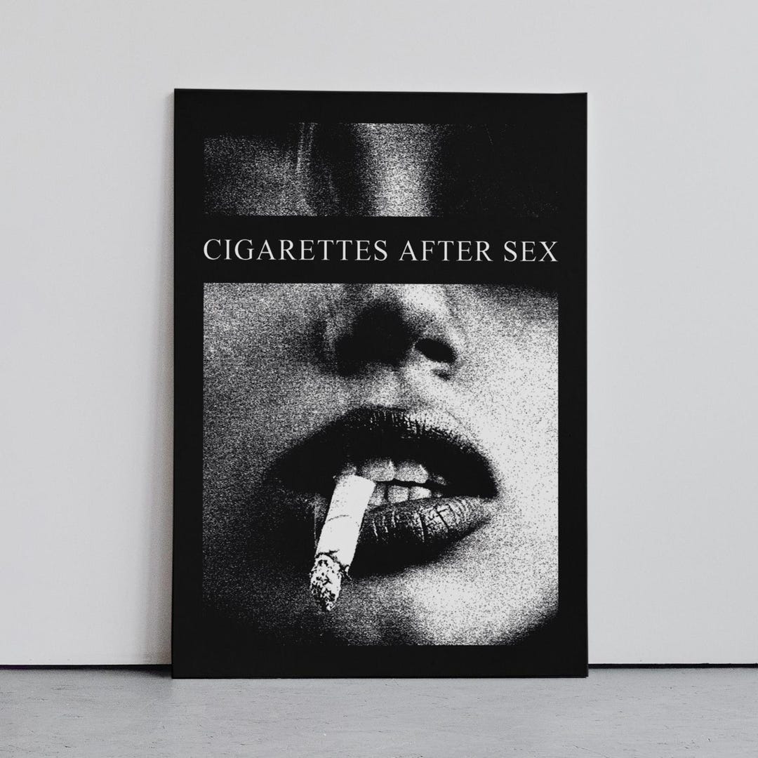 Cigarettes After Sex Poster Music Wall Art Band Cover Graphic