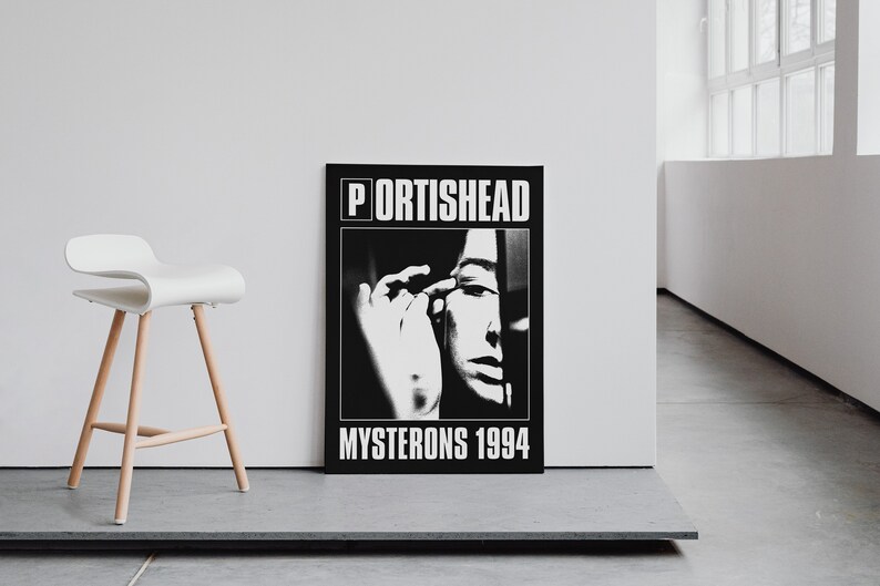 Portishead Fanart Poster, Music Wall Art, Band Poster, Triphop Poster ...